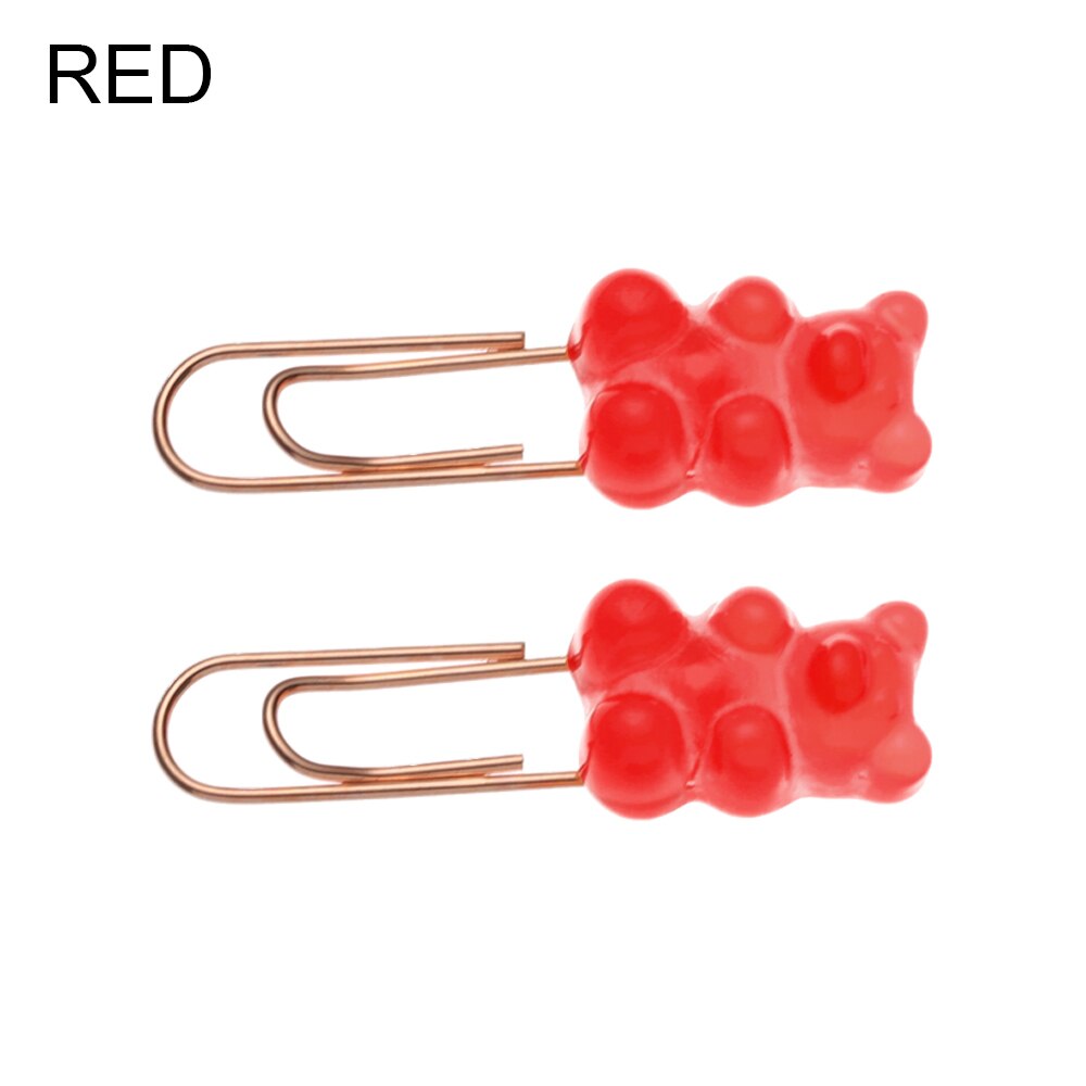 10pcs Clip Decorative Bookmark Kawaii Rainbow Bear... – Grandado