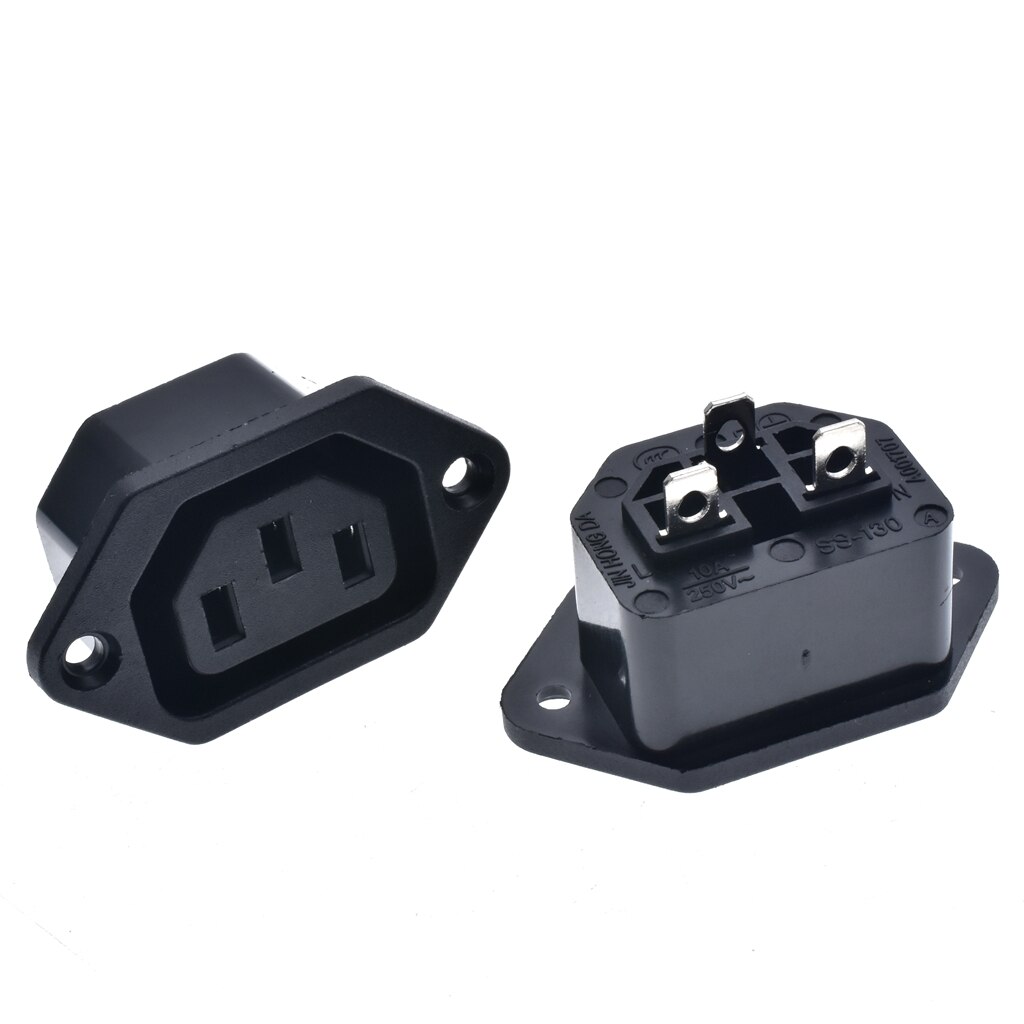 5Pcs Iec 320 C13 Vrouwelijke Plug 3 Pins Pcb Panel... – Vicedeal