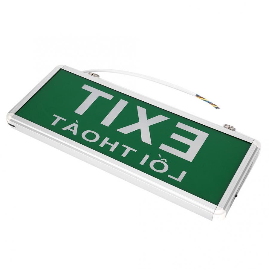 LED Emergency Exit Lighting Sign Safety Indicator ... – Vicedeal