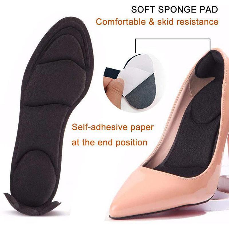 1 Pair 2 In 1 Foot Arch Massage Anti-Pain Heel Pos... – Grandado