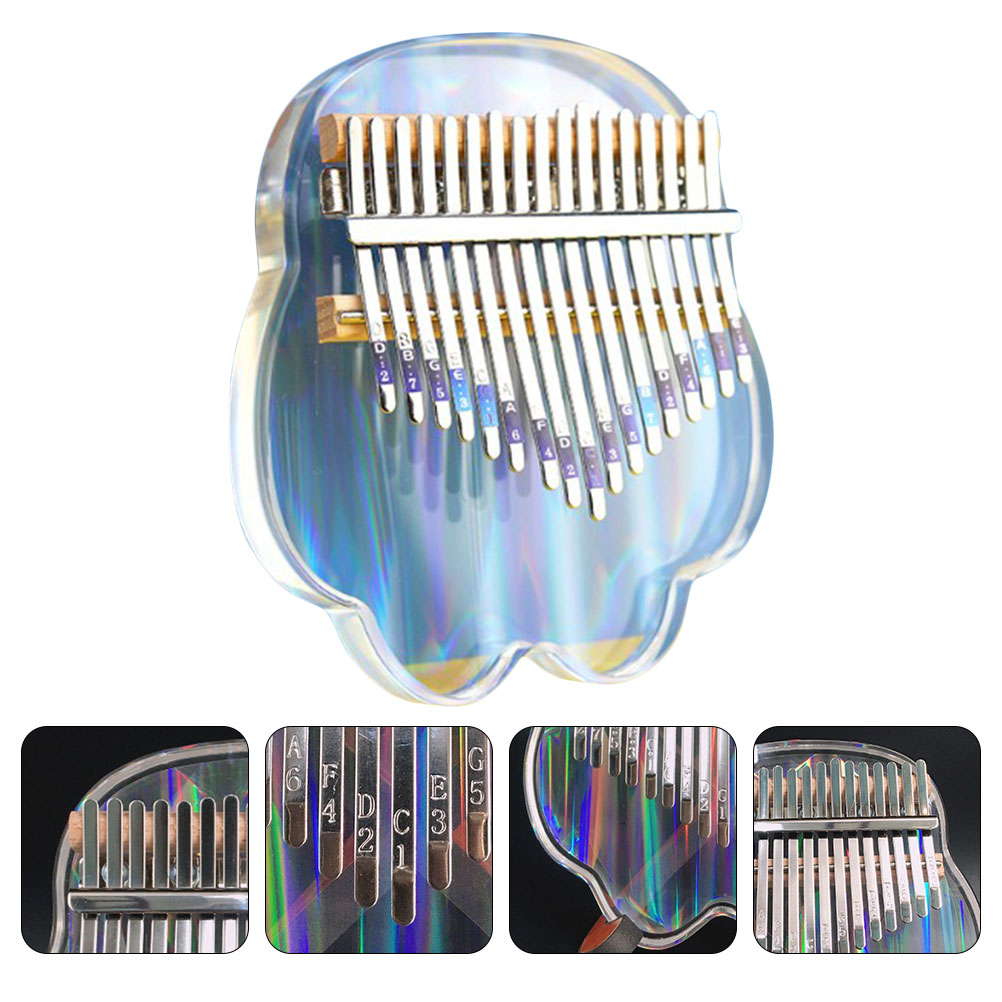 1 Set Chic Durable Lovely Mini Kalimba Mini Musica... – Grandado