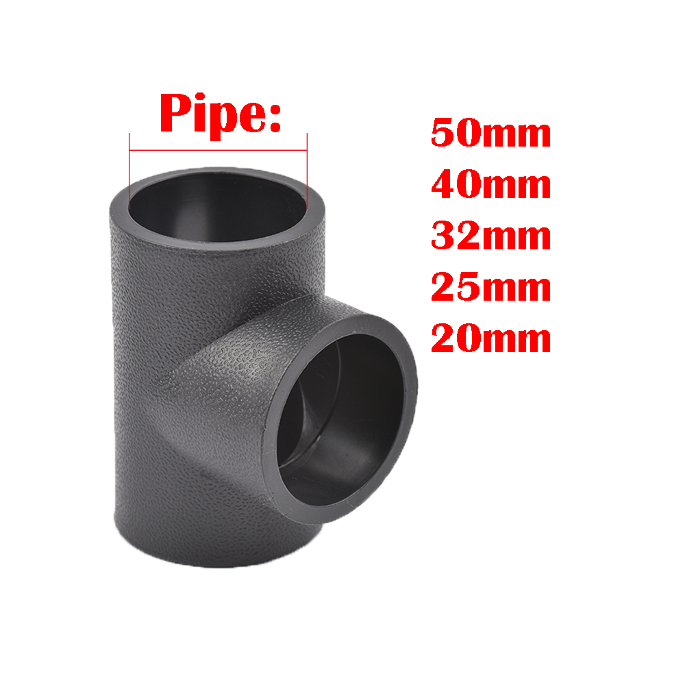 20/25/32/40/50mm Black PE Melt Adapter Pipe Fittin... – Vicedeal