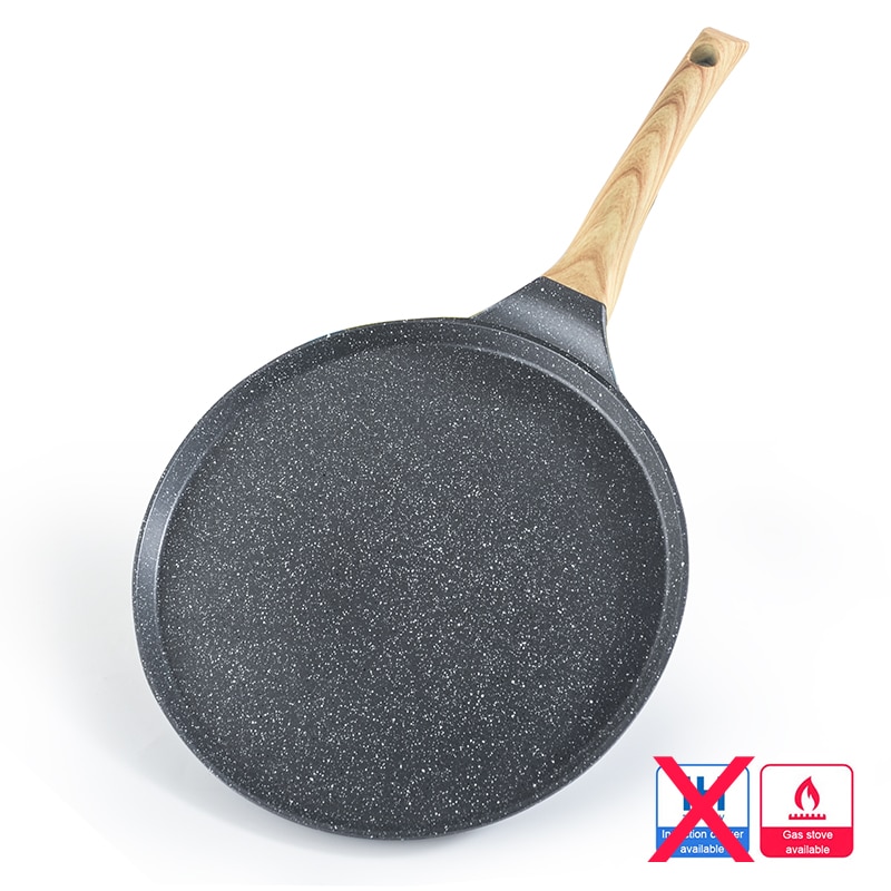 Queentime Koekenpan Non-stick Pan Wok Voor Gasforn... – Grandado