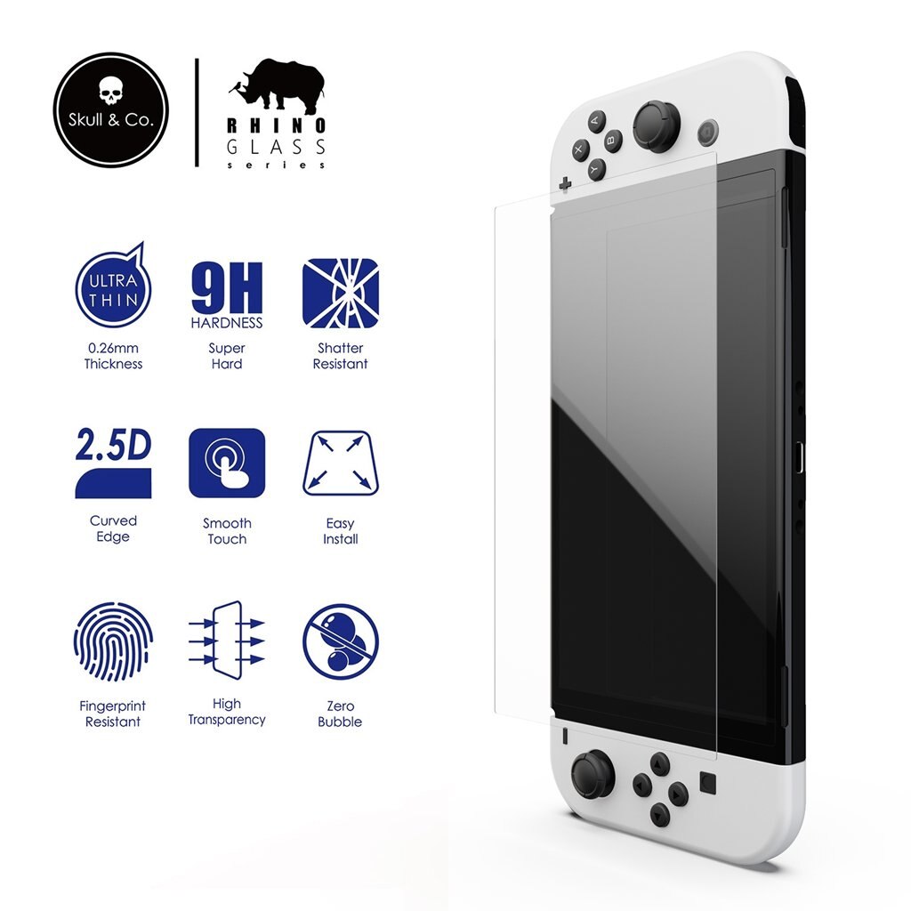 Skull & Co. Screen Protector Gehard Glas Film ... – Vicedeal