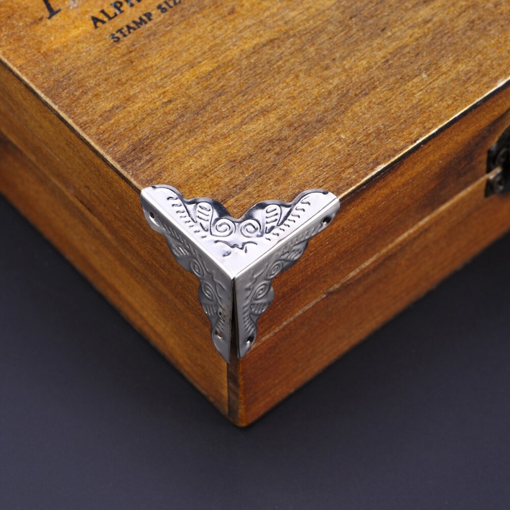 30pcs Box Corner Protector Triangle Rattan Carved ... – Vicedeal