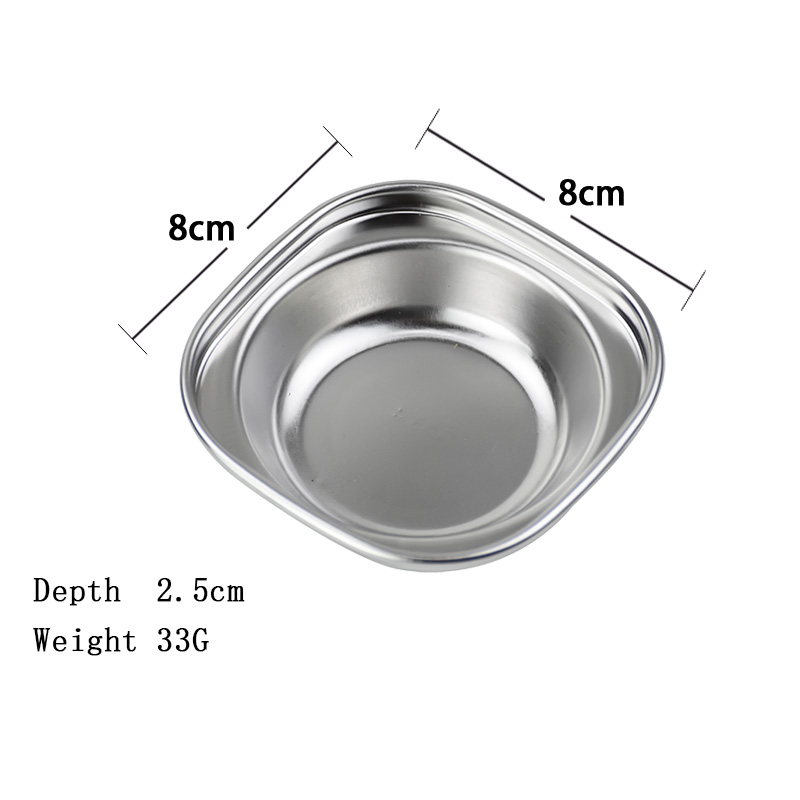SUS 304 Stainless Steel Pepper Roast Meat Sauce Di... – Vicedeal