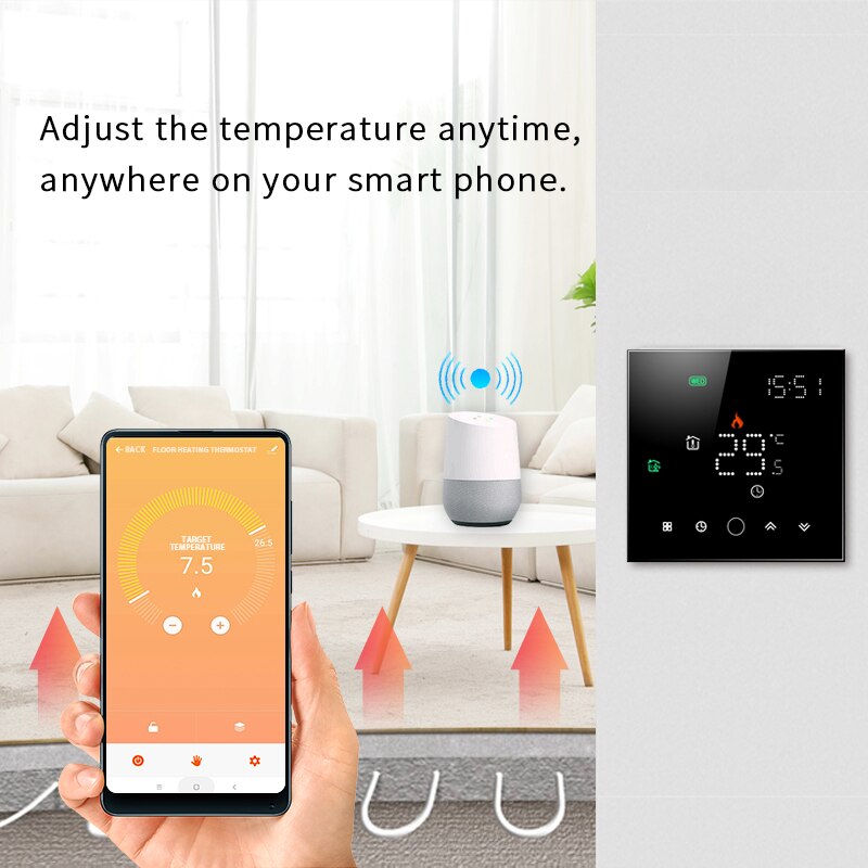 Hotel Room Touch Screen Thermostat Digital Tempera... – Vicedeal