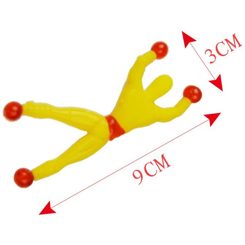 4PCS Funny Flexible Climb Men Sticky Wall Toy Kids... – Vicedeal