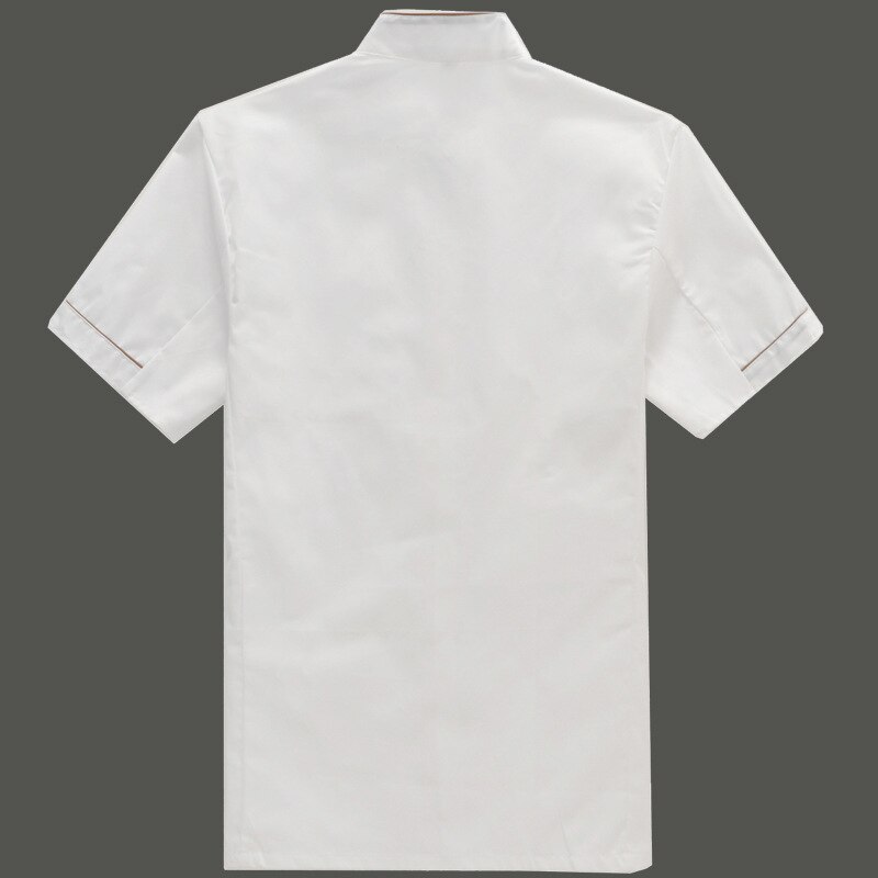 Summer Kitchen Chef Jacket Short Sleeve Hotel Unif... – Grandado