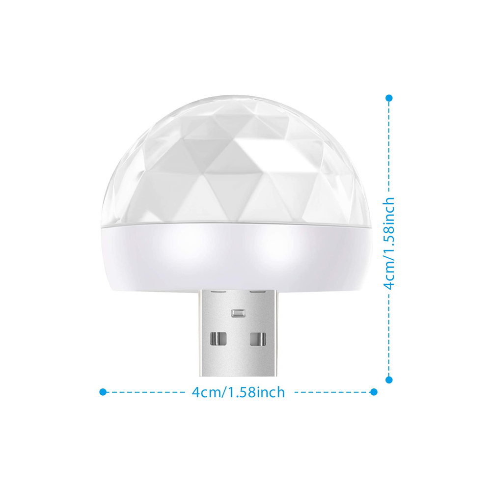 5Pcs Mini USB LED Stage Light Portable Cell Phone ... – Grandado