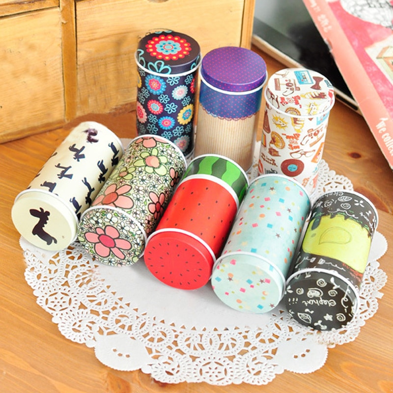1Pc Mini Cute Kawaii Cylinder Small Iron Roll Tea ... – Vicedeal
