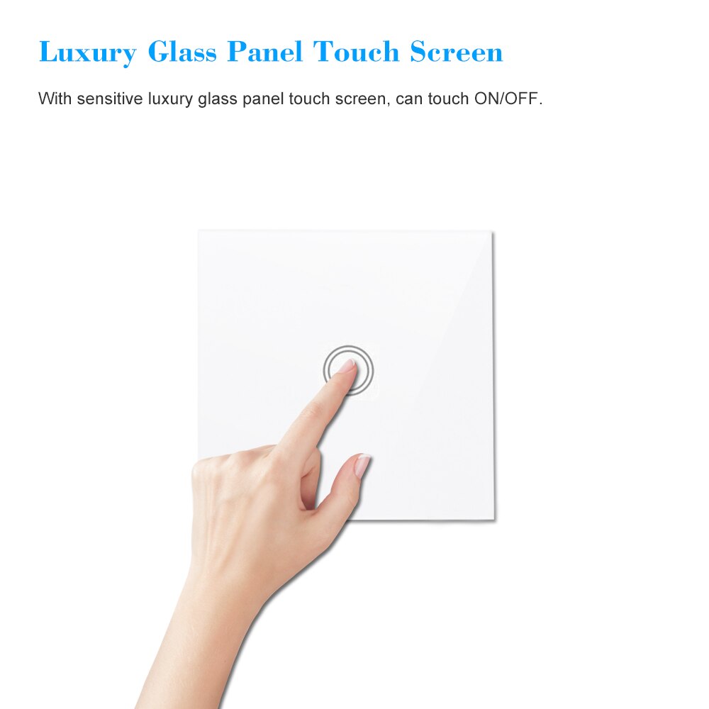 SONOFF T433 86 Type Luxury Wall Touch Panel Sticky... – Grandado