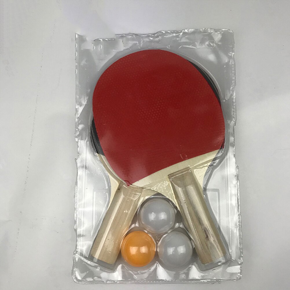 Rubber Faced Table Tennis Racket Beginner Training... – Grandado