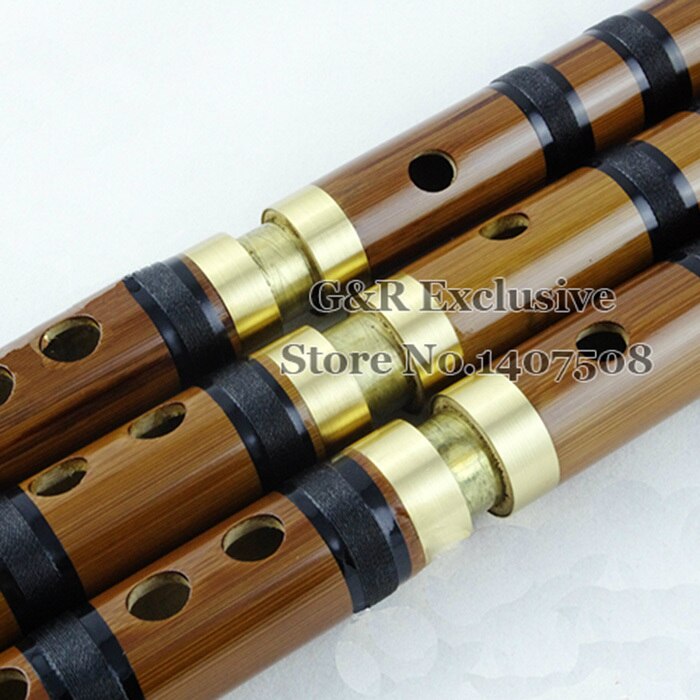 Flauta de bambú chino tradicional hecha a mano par... – Grandado