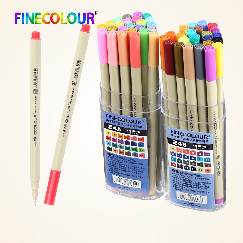 Finecolour Colorful Micro Line Posca Sharpie Paint... – Vicedeal