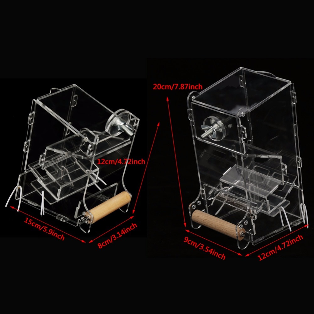 Lovebird Canary Aviary Transparent Window Outdoor ... – Vicedeal