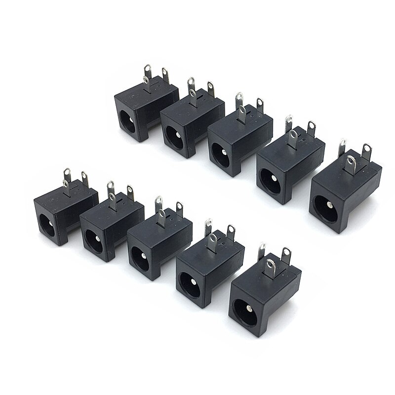 10PCS DC Power Connector pin 2.1x5.5mm Female Plug... – Grandado