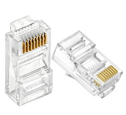 Tête de réseau en cristal RJ45 8P8C, câble de – Grandado