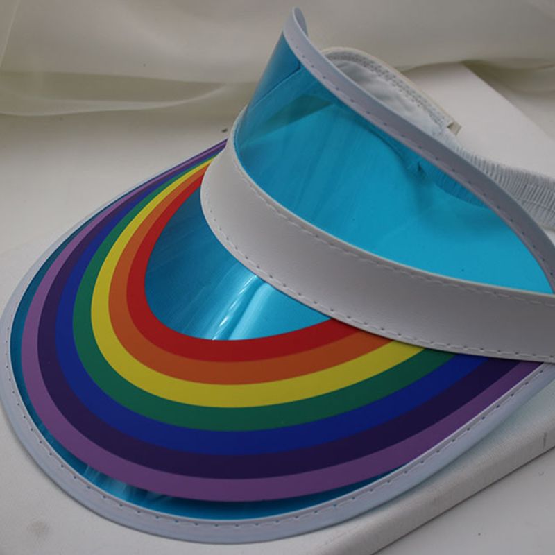 Unisex Clear Candy Kleur Lege Top Baseball Cap Rai... – Vicedeal