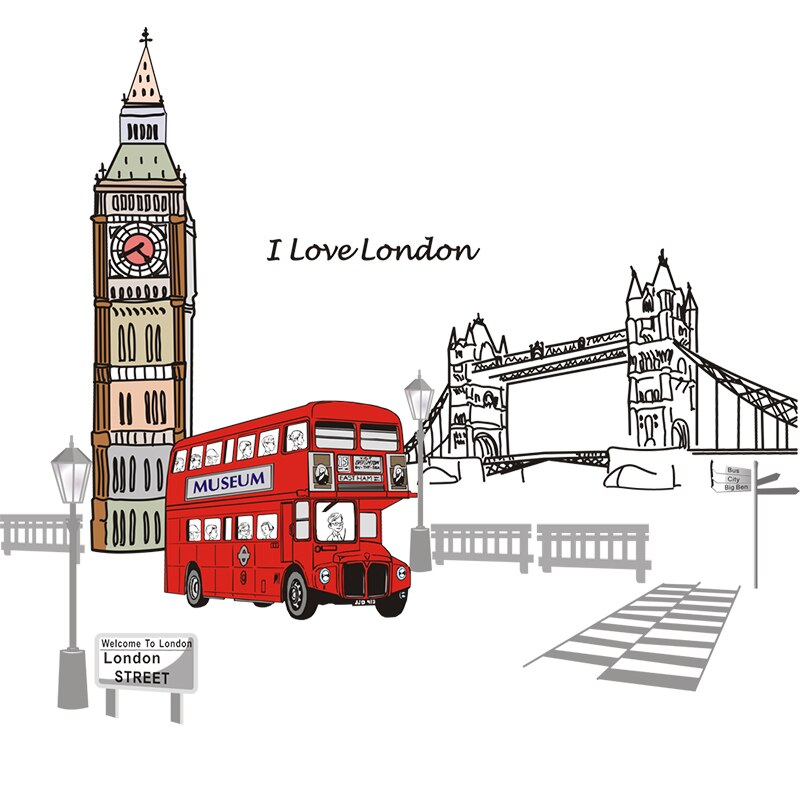 London Street Architecture Bridge Bus City Wall St... – Grandado