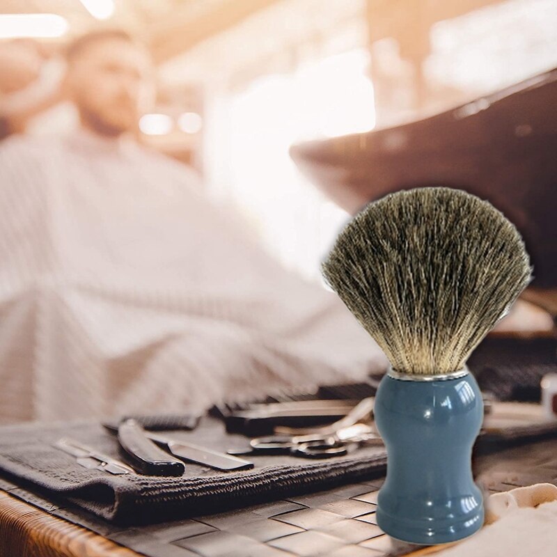 Mannen Scheerkwast Baard Haren Scheren Houten Hand... – Grandado