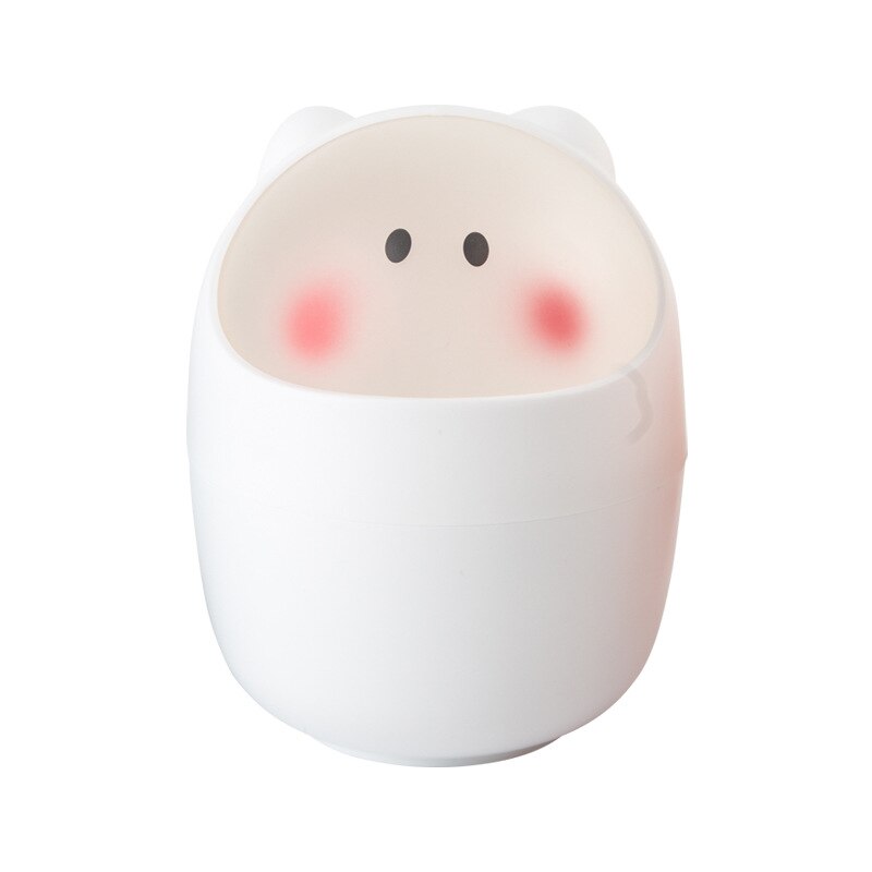 Cute Desktop Cartoon Paper Towel Bucket Office Min... – Grandado