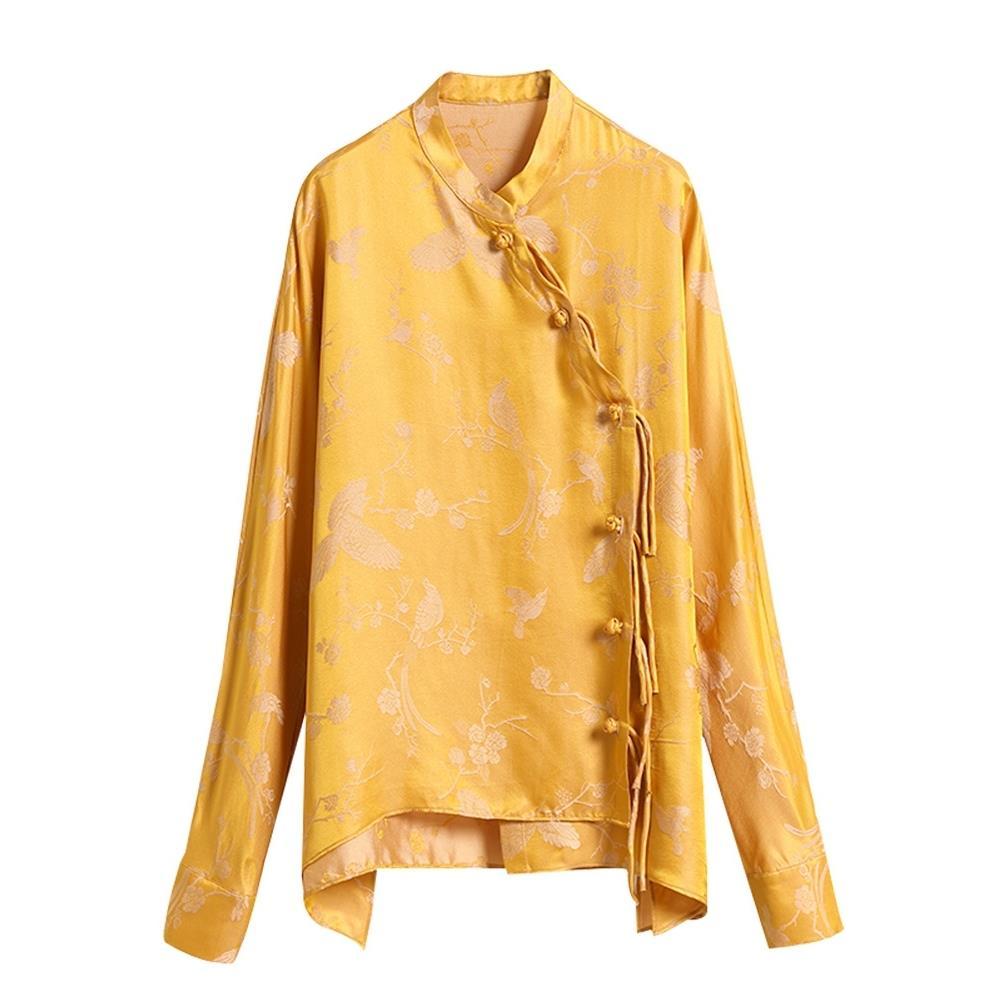 Chinese Tops Camisa China Mujer Moderne Chinese St... – Grandado