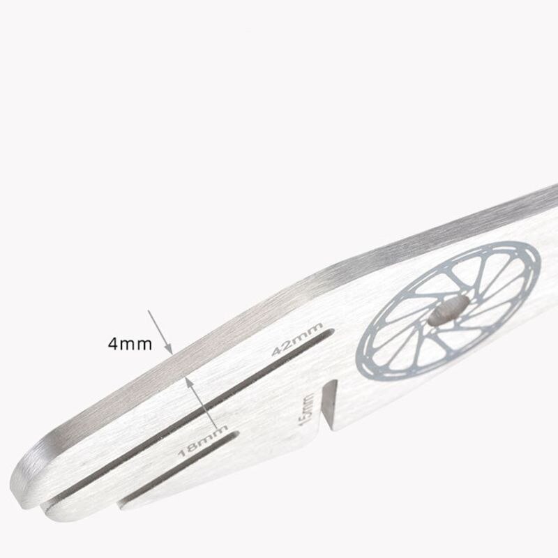 Bärbar cykel skivbroms rotorhjul mittjusteringsver... – Vicedeal