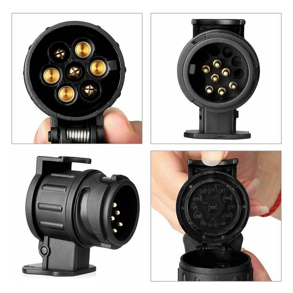 Standard 13 To 7 Pin Trailer Adapter Trailer Wirin... – Grandado