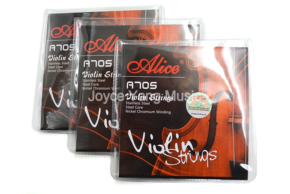 3 Sets Alice A705 Vioolsnaren 4 Snaren Rvs Strings... – Grandado