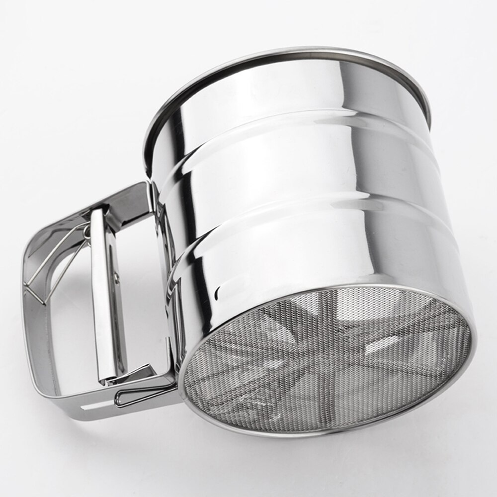 Handheld Stainless Steel Flour Sieve Powder Sifter... – Grandado
