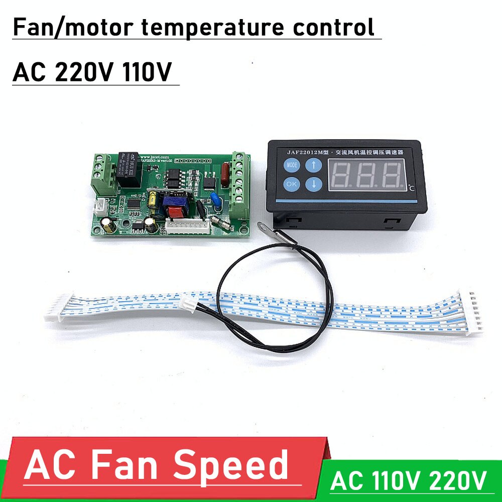 220V 110V Ac Motor Fan Speed Regulator Temperatuur... – Grandado