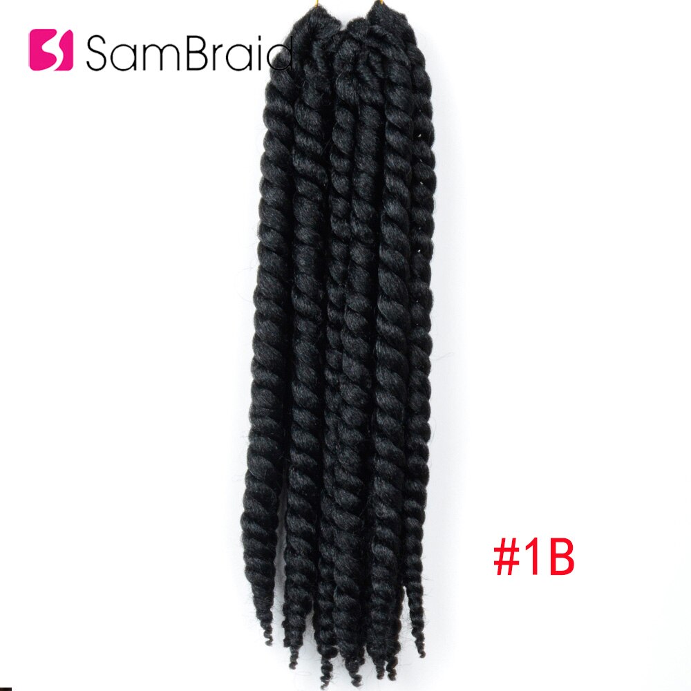 Sambraid Crochet Braids Box Braids 14 Inch Synthet... – Grandado