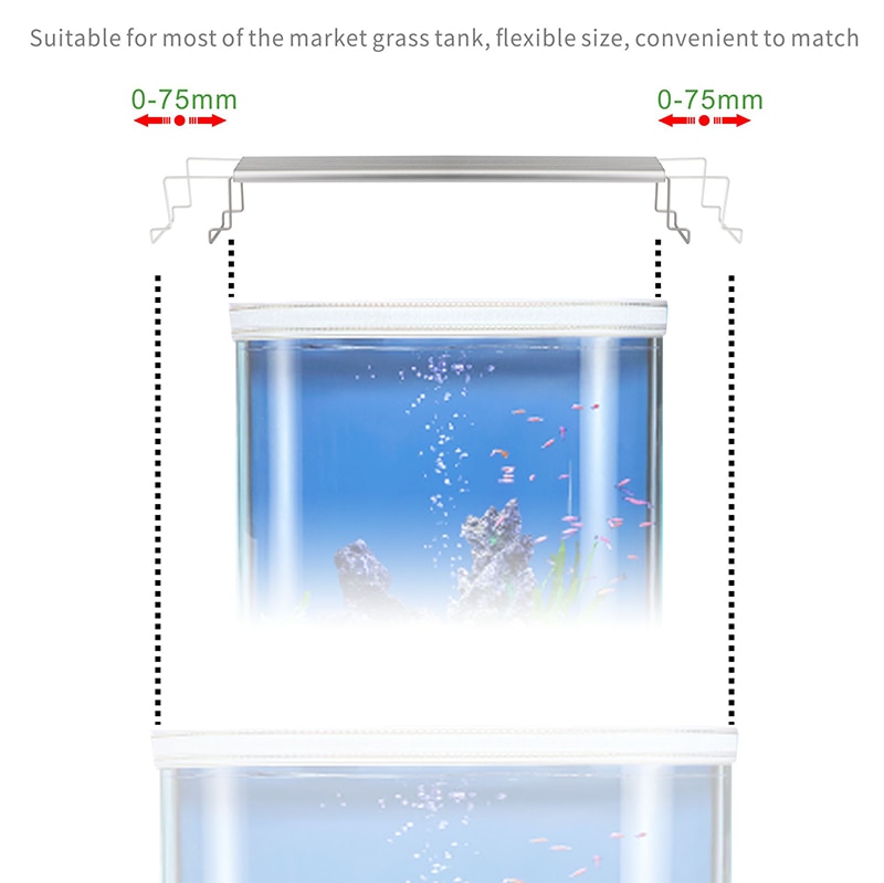 ZRDR Aquarium Planted LED Light A Series Mini Nano... – Vicedeal