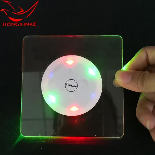 LED Light Coaster Crystal Cup Mat Coffee Tea Cup W... – Vicedeal
