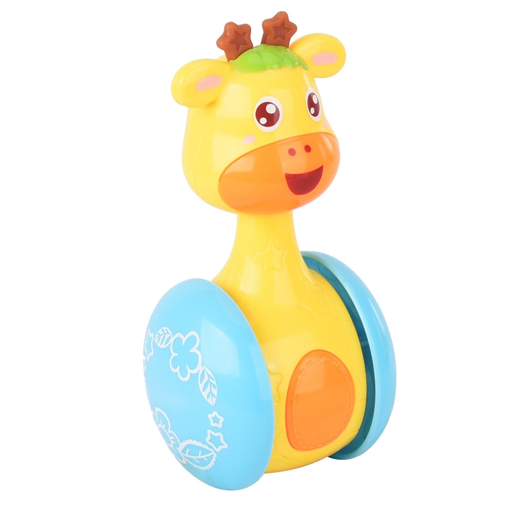 Baby Rattles Giraffe Tumbler Doll Baby Toys Roly-p... – Grandado