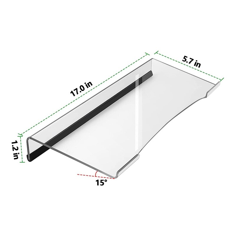 Acrylic Keyboard Holder,Acrylic Tilted Computer Ke... – Grandado