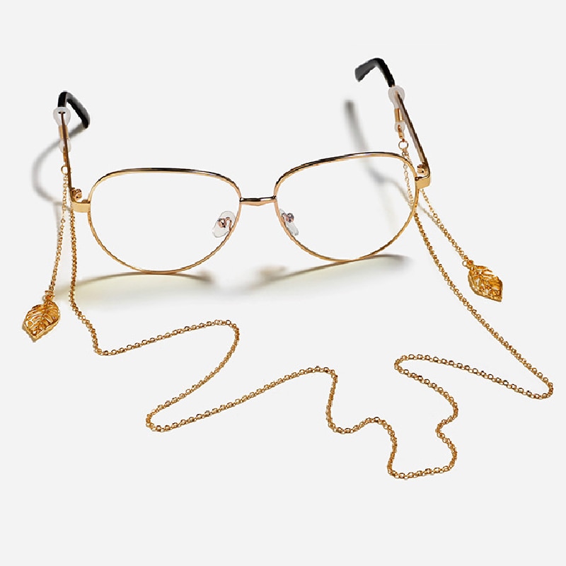 Women Gold Silver Color Eyeglass Chains Sunglasses... – Grandado