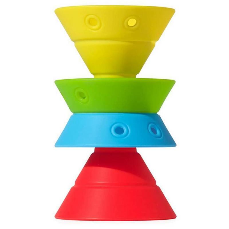 4PCS Stacking Toy Convertible Cone Shape Sorter Bu... – Vicedeal