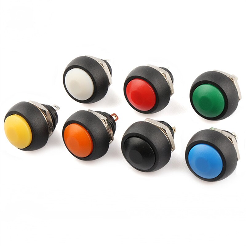 1PCS 2Pin Mini Switch 12mm 1A waterproof switch PB... – Grandado