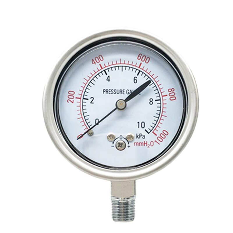 YE-60 Diaphragm Pressure Gauge Pointer Vacuum Stai... – Grandado