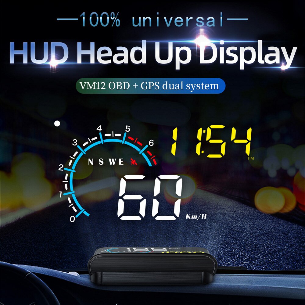 Newest Car Head Up Display OBD2 Diagnostic Tool RM... – Grandado
