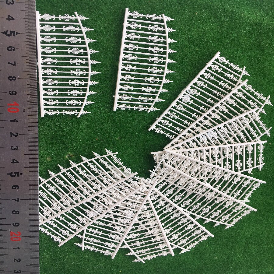 1 Meter Model Railway Building Fence Wall 1:87 HO ... – Grandado