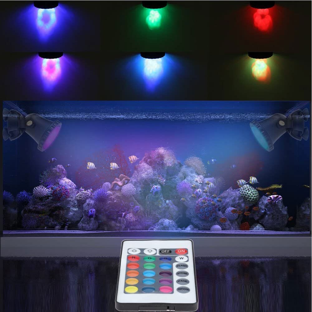 Led Onderwater Spot Verlichting Rgb Afstandsbedien... – Vicedeal
