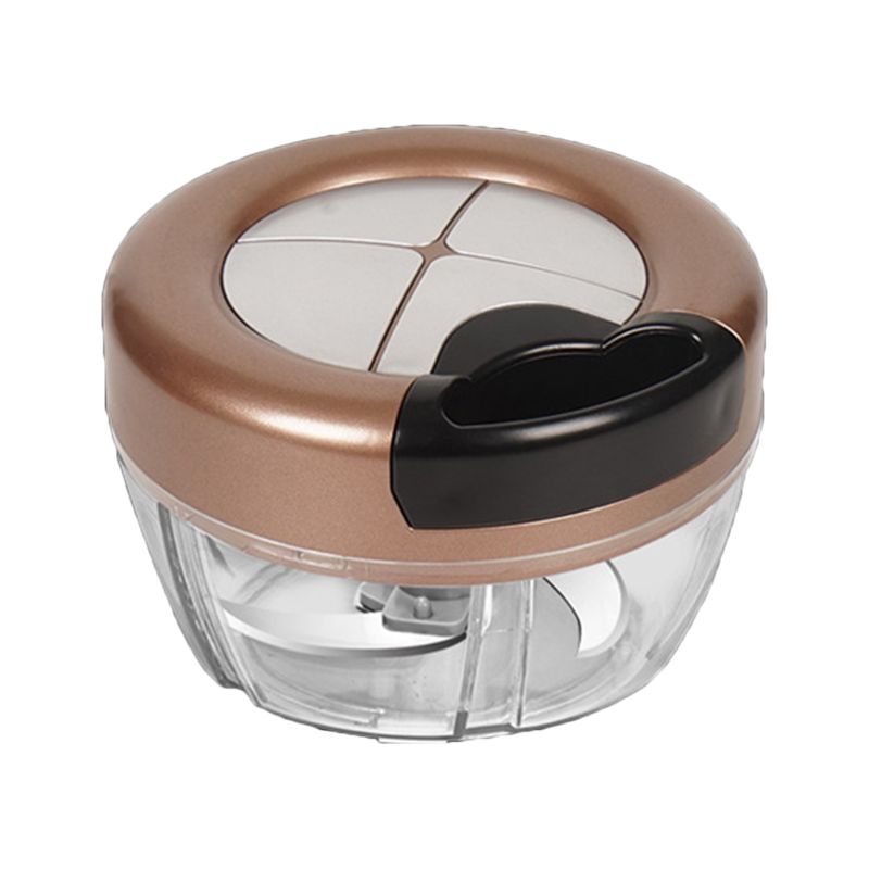 Manual Food Chopper 3 Blade String Vegetable Fruit... – Vicedeal