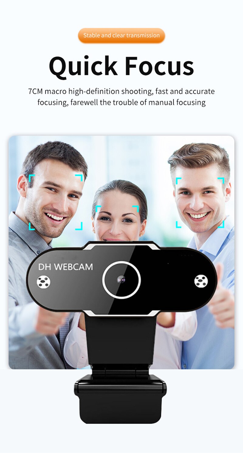 HD 1080P Webcam Mini Computer PC WebCamera With Mi... – Vicedeal