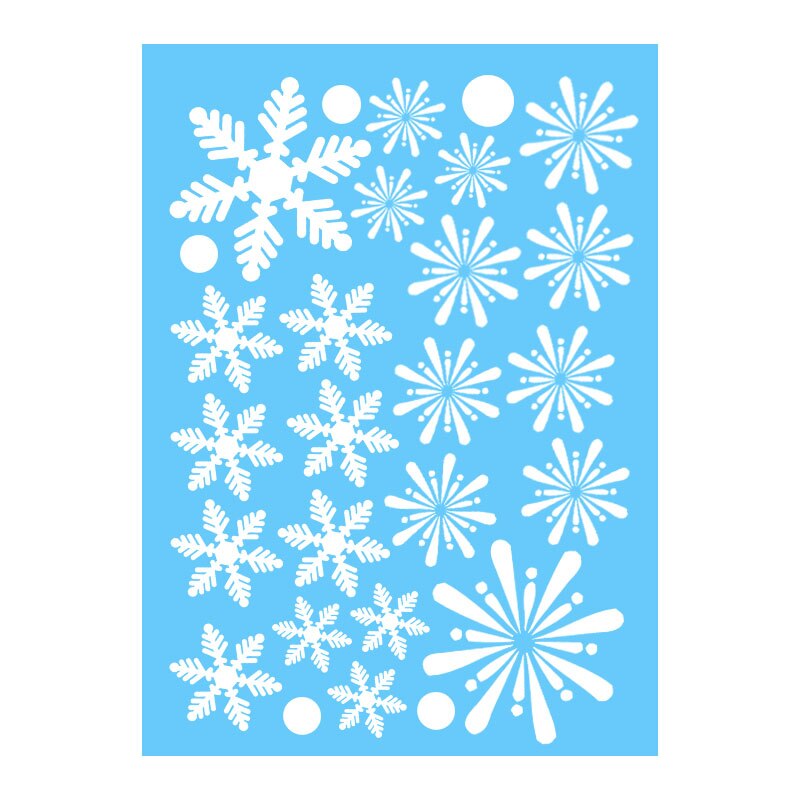 White Snowflake Electrostatic Sticker Window Kids ... – Vicedeal