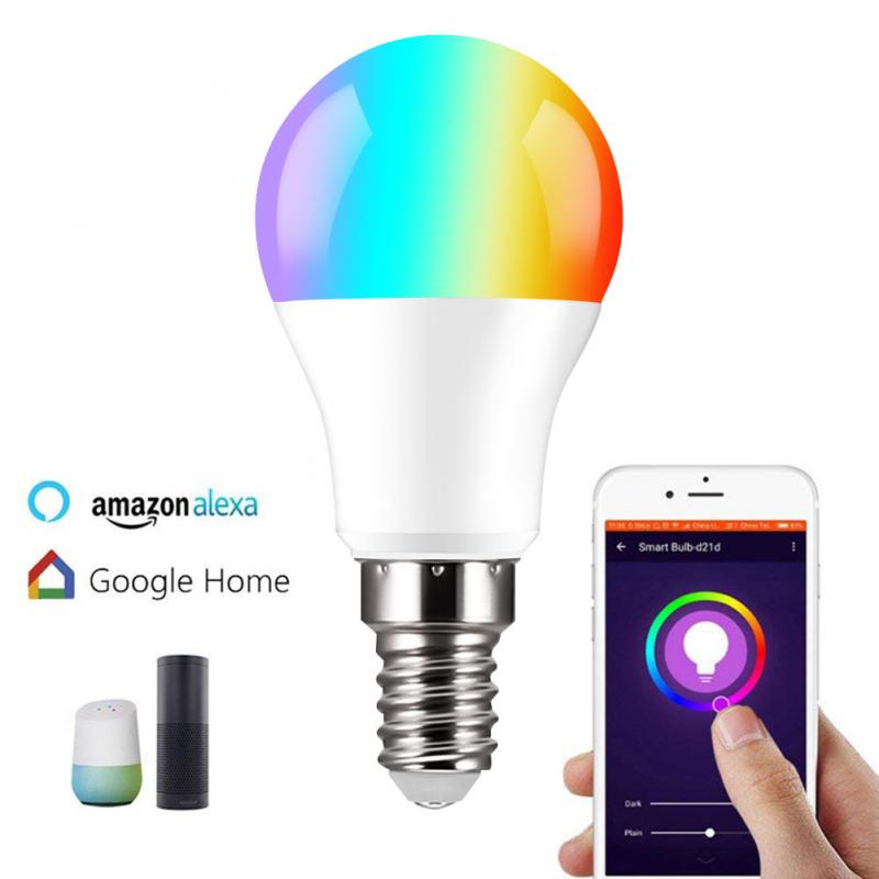 E14 10W Slimme Lamp Alexa Google Afstandsbediening... – LovingPrices