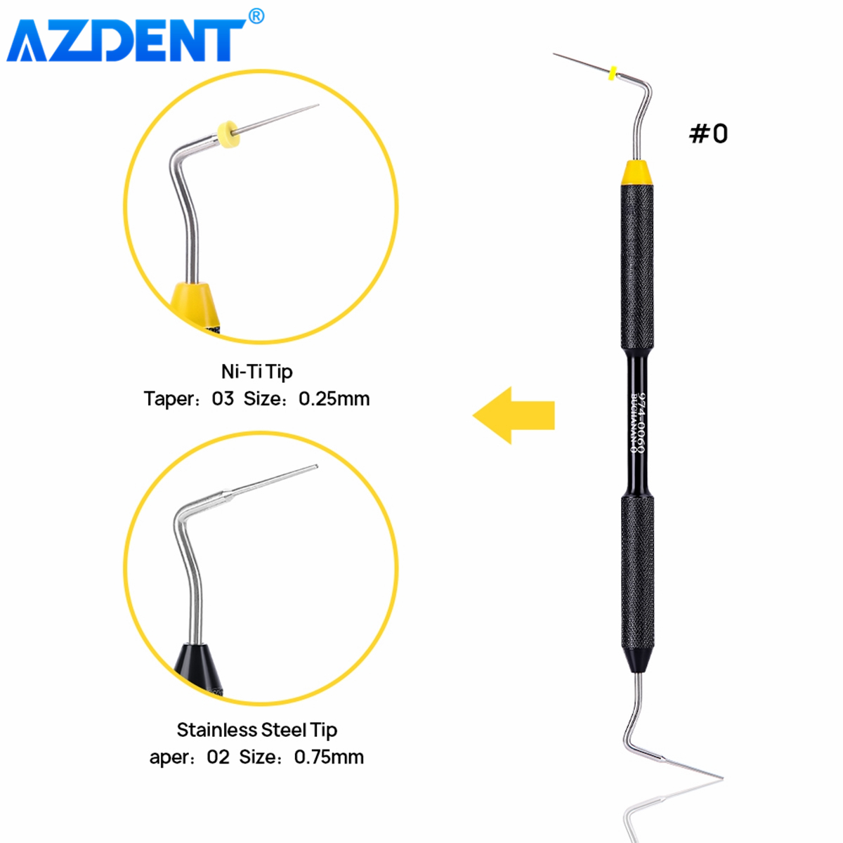 AZDENT Dental Endo Buchanan Hand Plugger Fill Inst... – Vicedeal