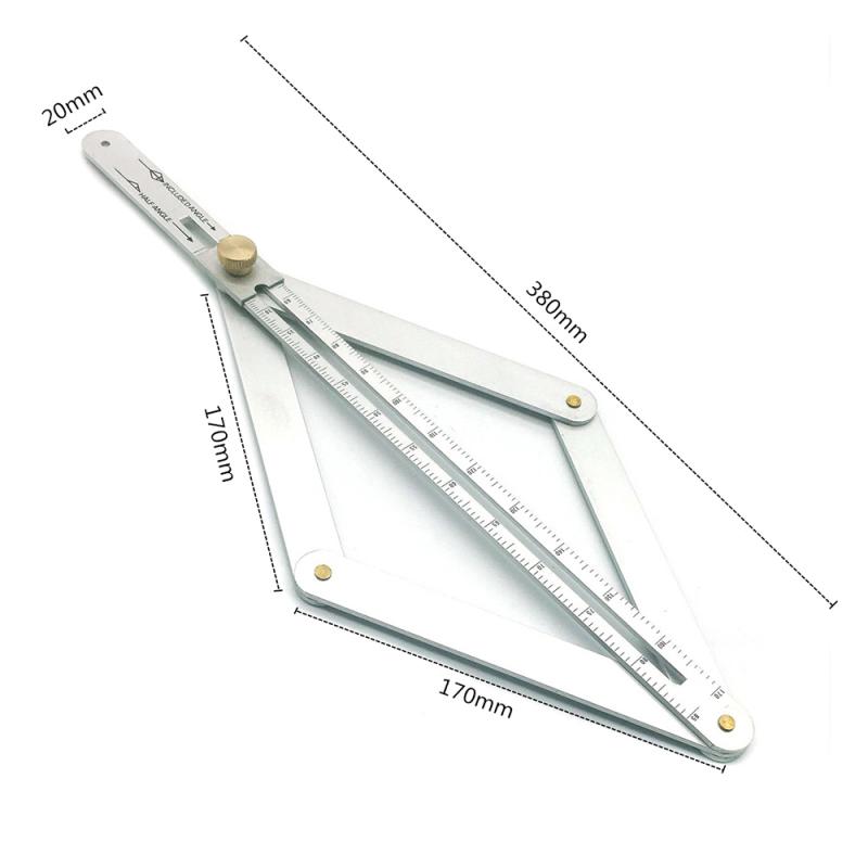 Multifunctional Carpentry Diagonal Ruler Woodworki... – Grandado